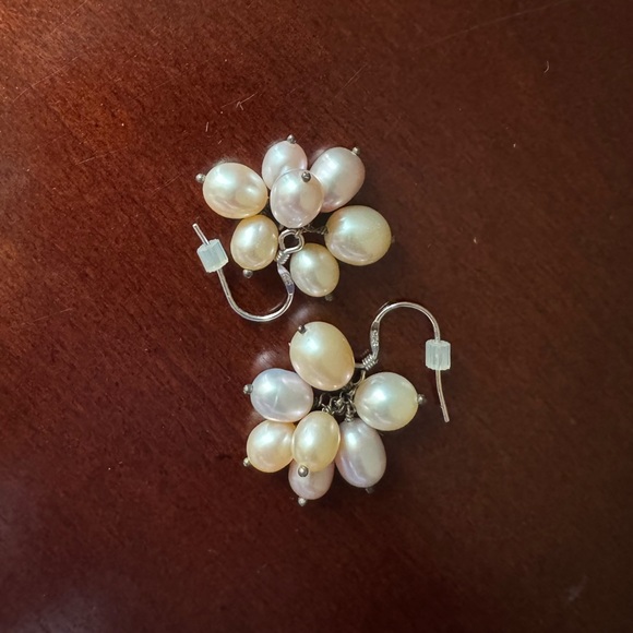 Iridesse | Jewelry | Tiffany Co Iridesse Pearl Silver Earrings | Poshmark